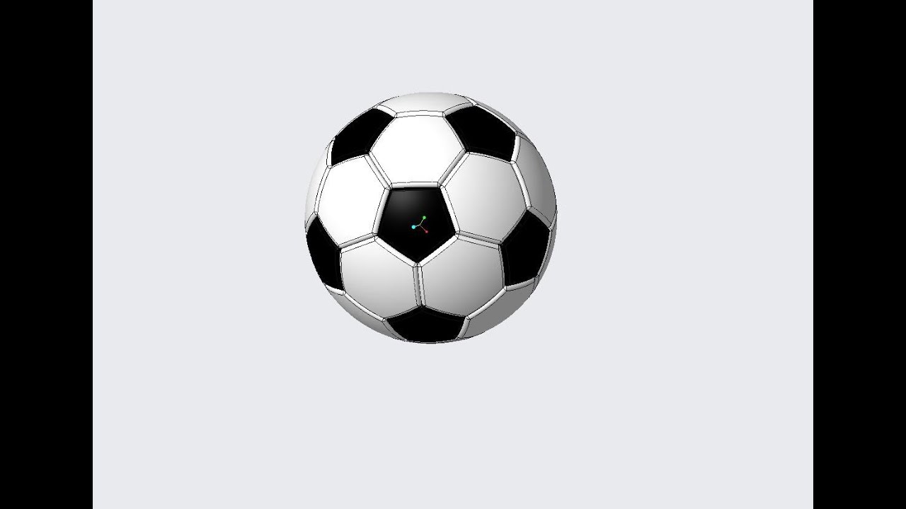 how to make football in creo parametric |Muhammad Mubashir Shafiq - YouTube