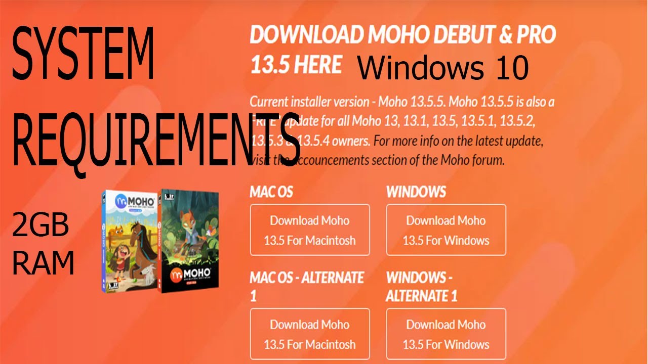 2023#BAST Moho Animation Software|| LOW and PC||SYSTEM REQUIREMENTS ...