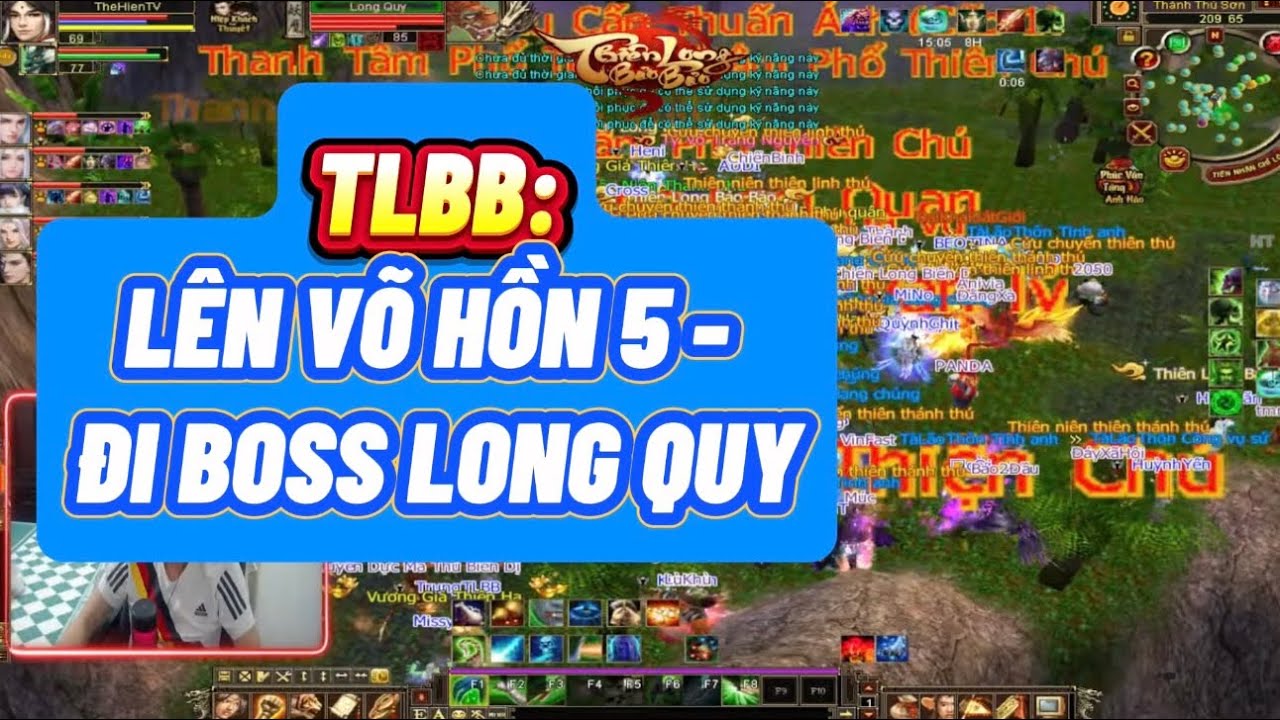 THIÊN LONG MỚI NHẤT: LÊN VÕ HỒN CẤP 5 - ĐI BOSS LONG QUY DỒN ĐỊCH RA ...