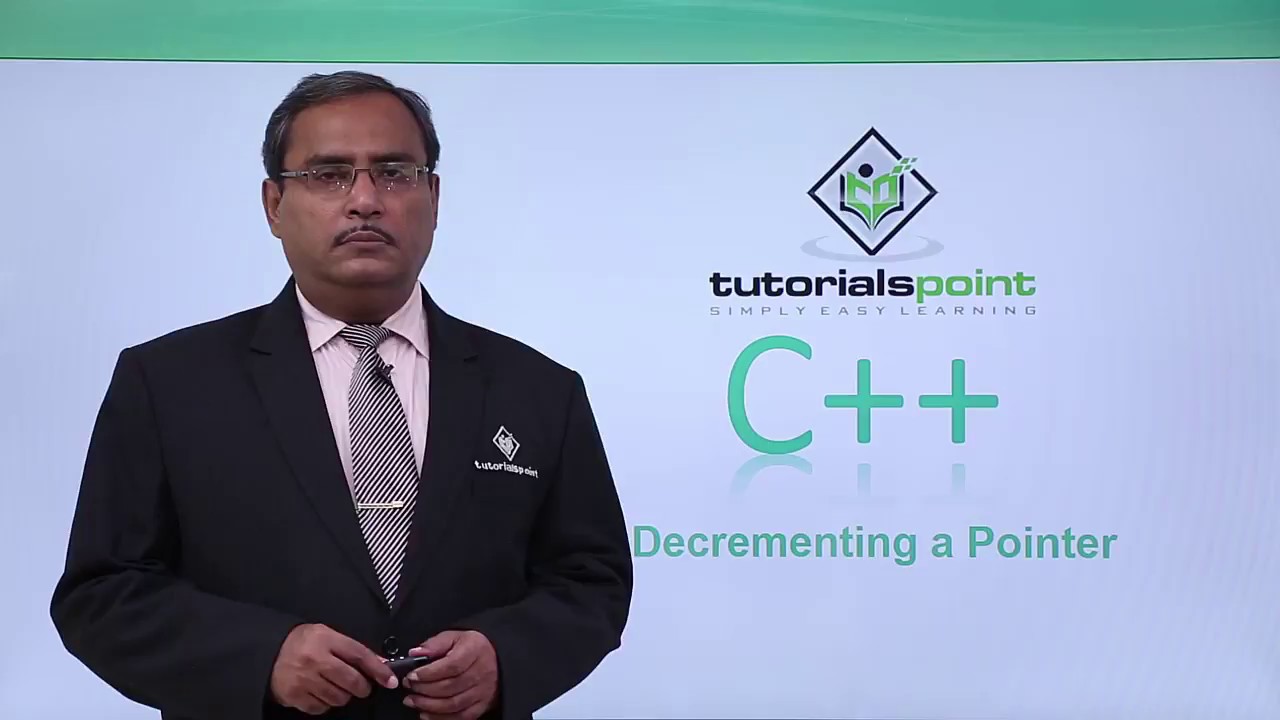 C++ - Decrementing Pointer - YouTube