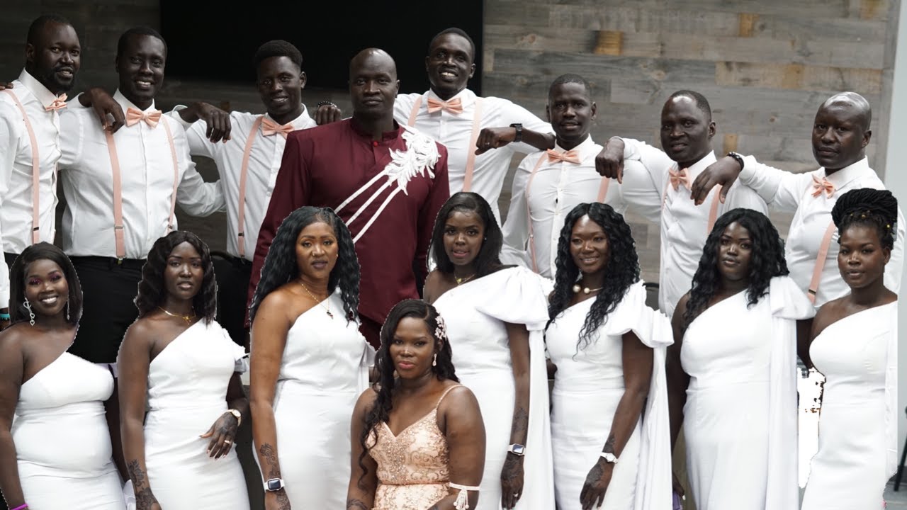 Bol Jock & Nyajack Choul wedding shower - YouTube