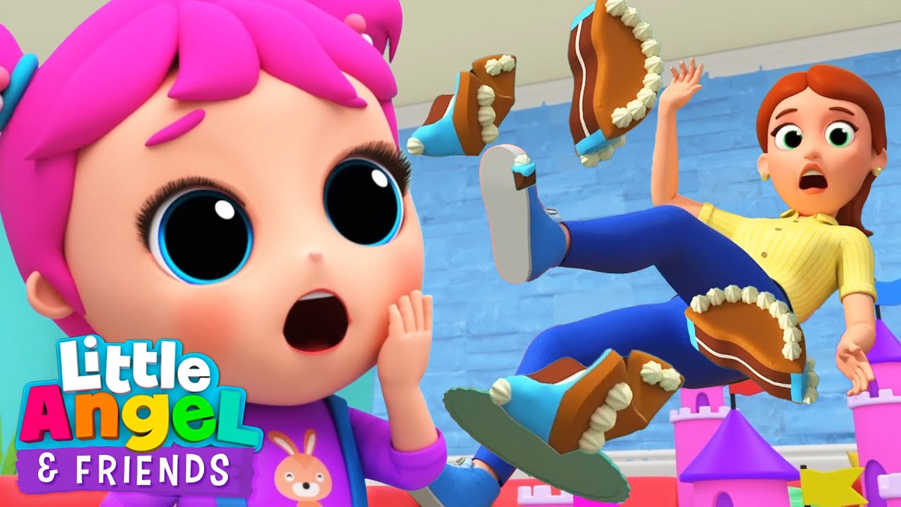 Mix - Ouch We Go Boom Boom! | Accident Song | Little Angel And Friends ...