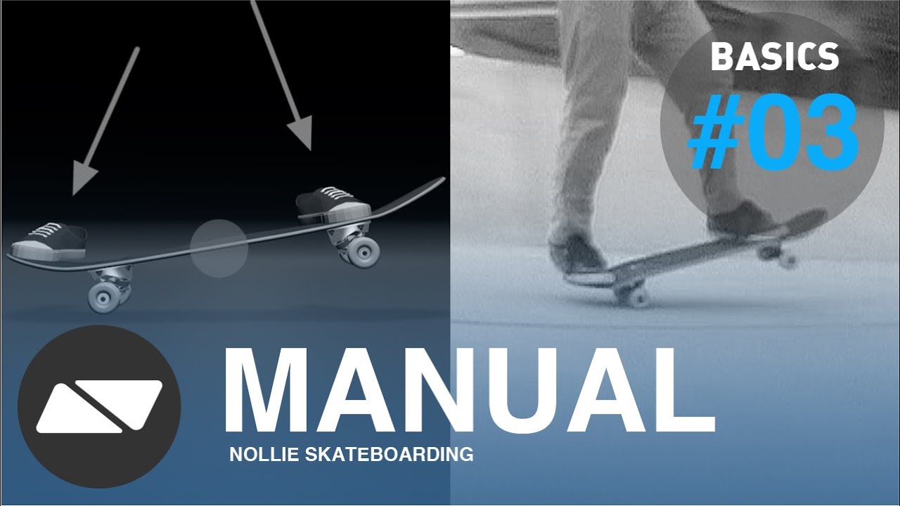 MANUAL [SKATEBOARDING START TUTORIAL #3.0] - YouTube