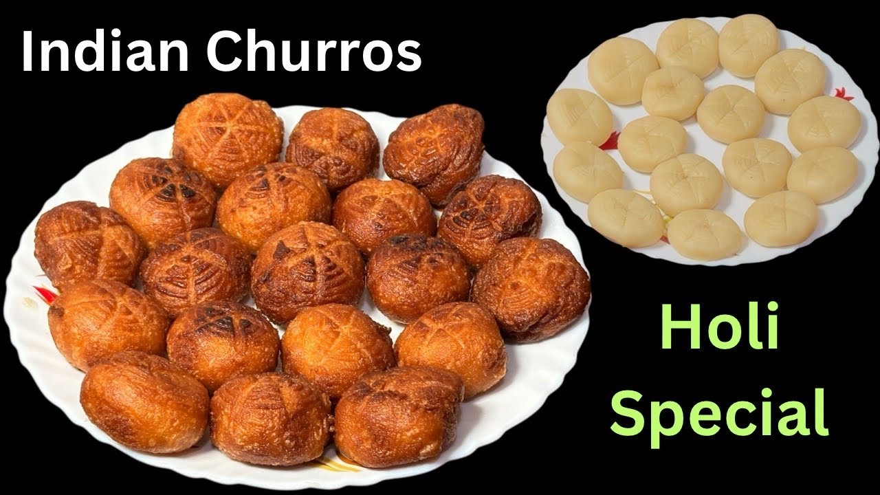 Holi में बनाये Indian Style Churros | Easy And Simple Churros Recipe ...
