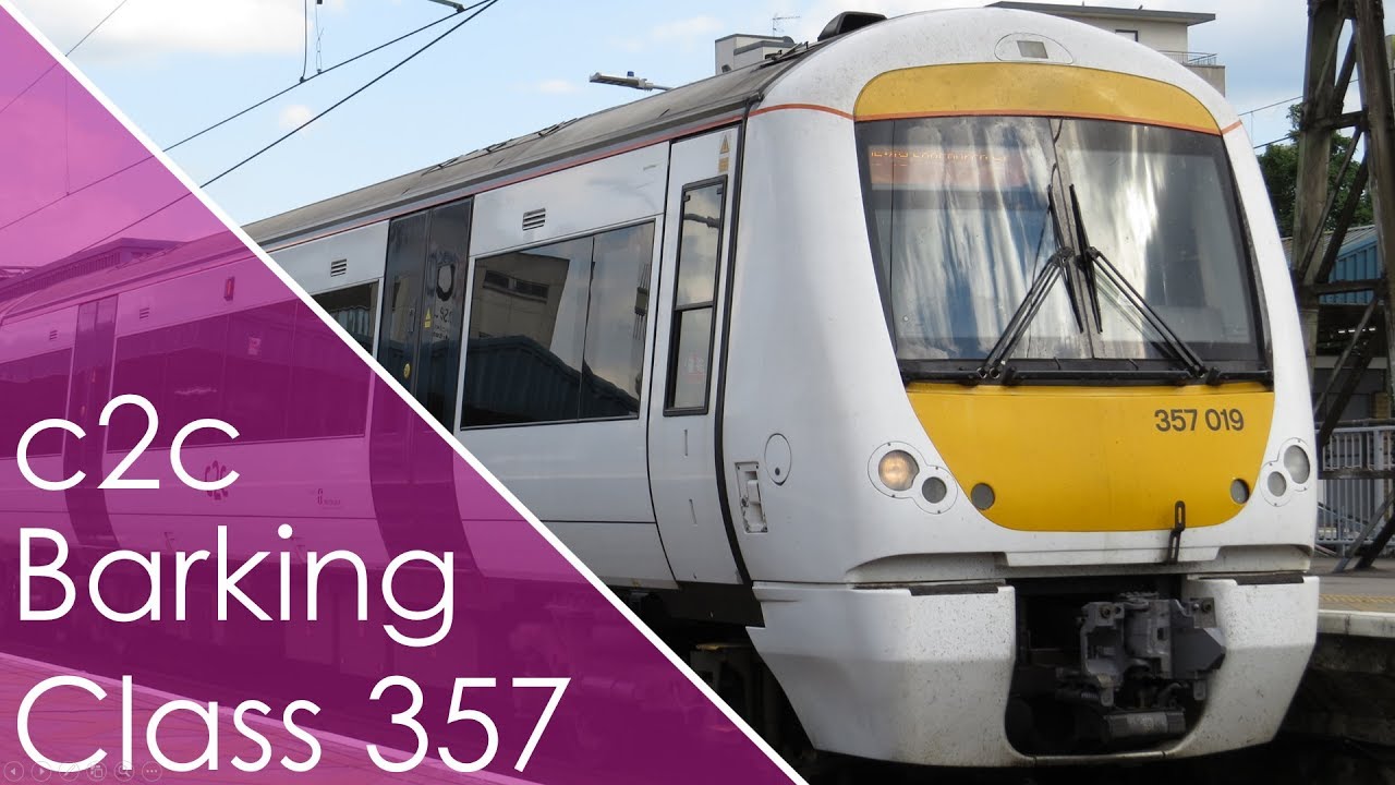 Class 357 departing Barking - YouTube