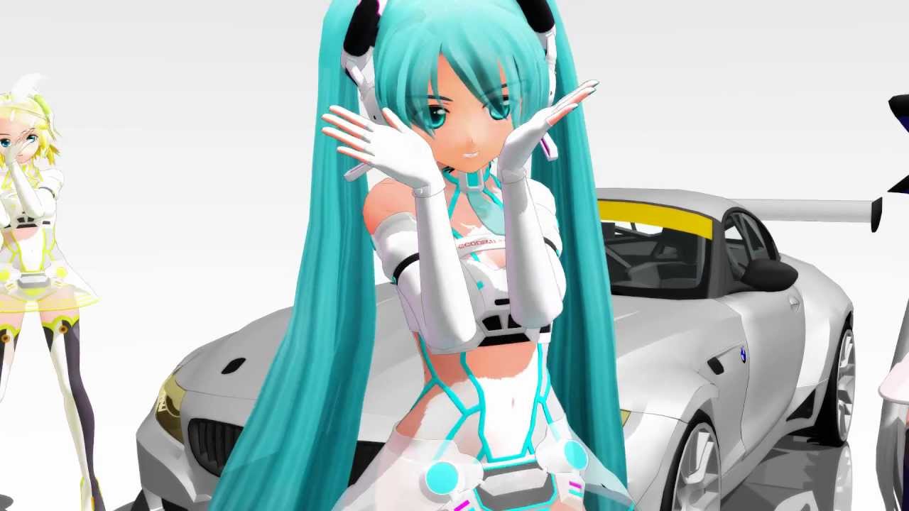 MMD Racing Miku 2012 Full Ver. - YouTube