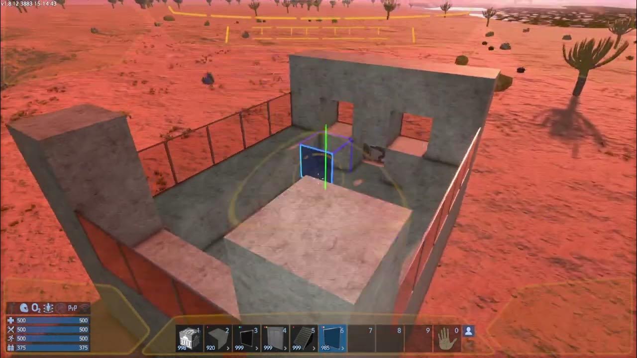 Empyrion Building Tutorial #2 - Building Your First Base - YouTube