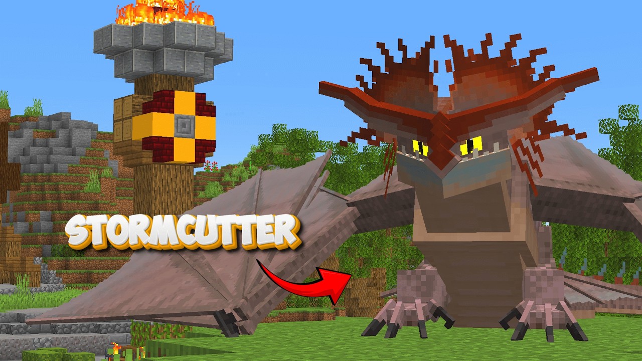 We Found the Stormcutter! - Minecraft Dragons - YouTube