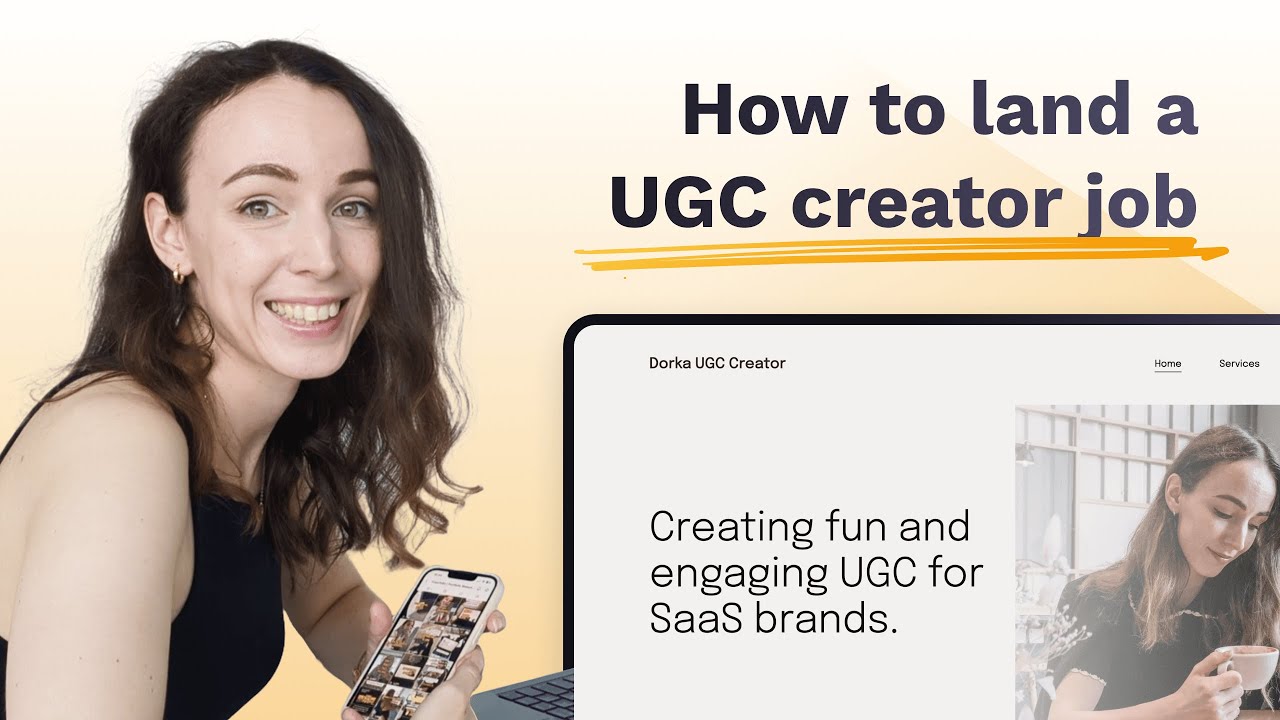 How to Land a UGC Creator Job (Even With No Experience) - YouTube