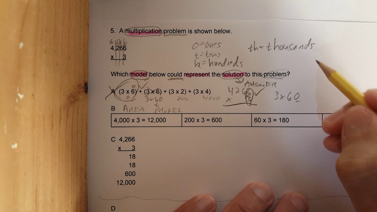 4NBT5 #5 (area model) - YouTube