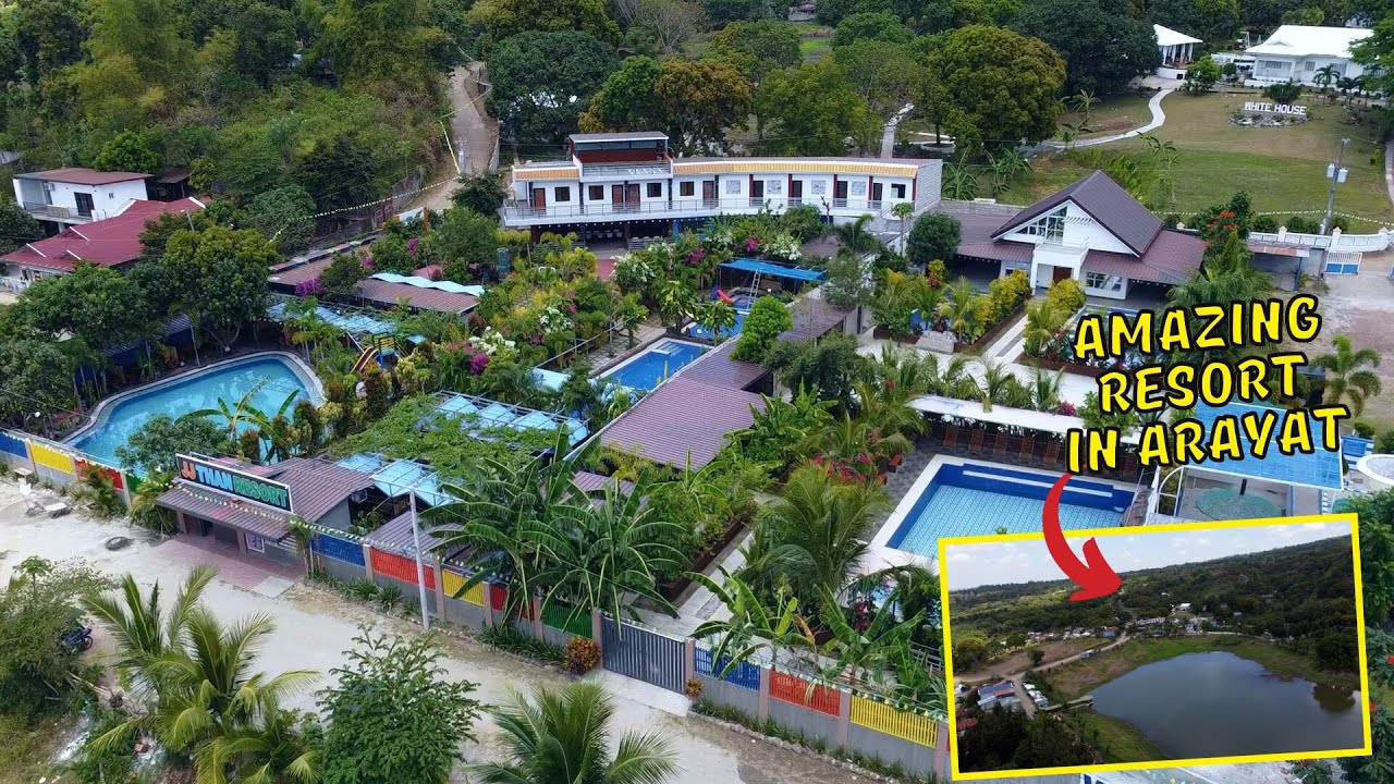JJ THAN RESORT: An oasis at the foot of Mt. Arayat - YouTube