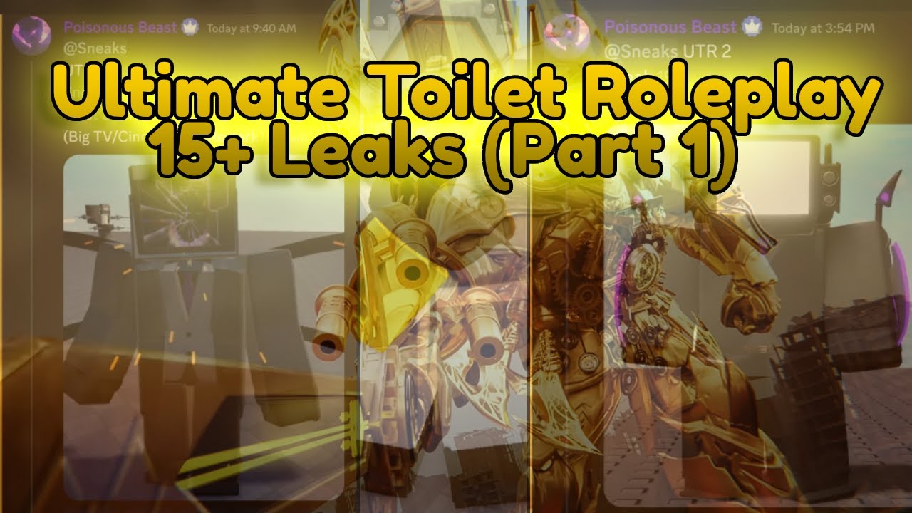 🪠UTR 15+ Leaks💣 | 🚽UTR 2🪠 (PART 1) - YouTube