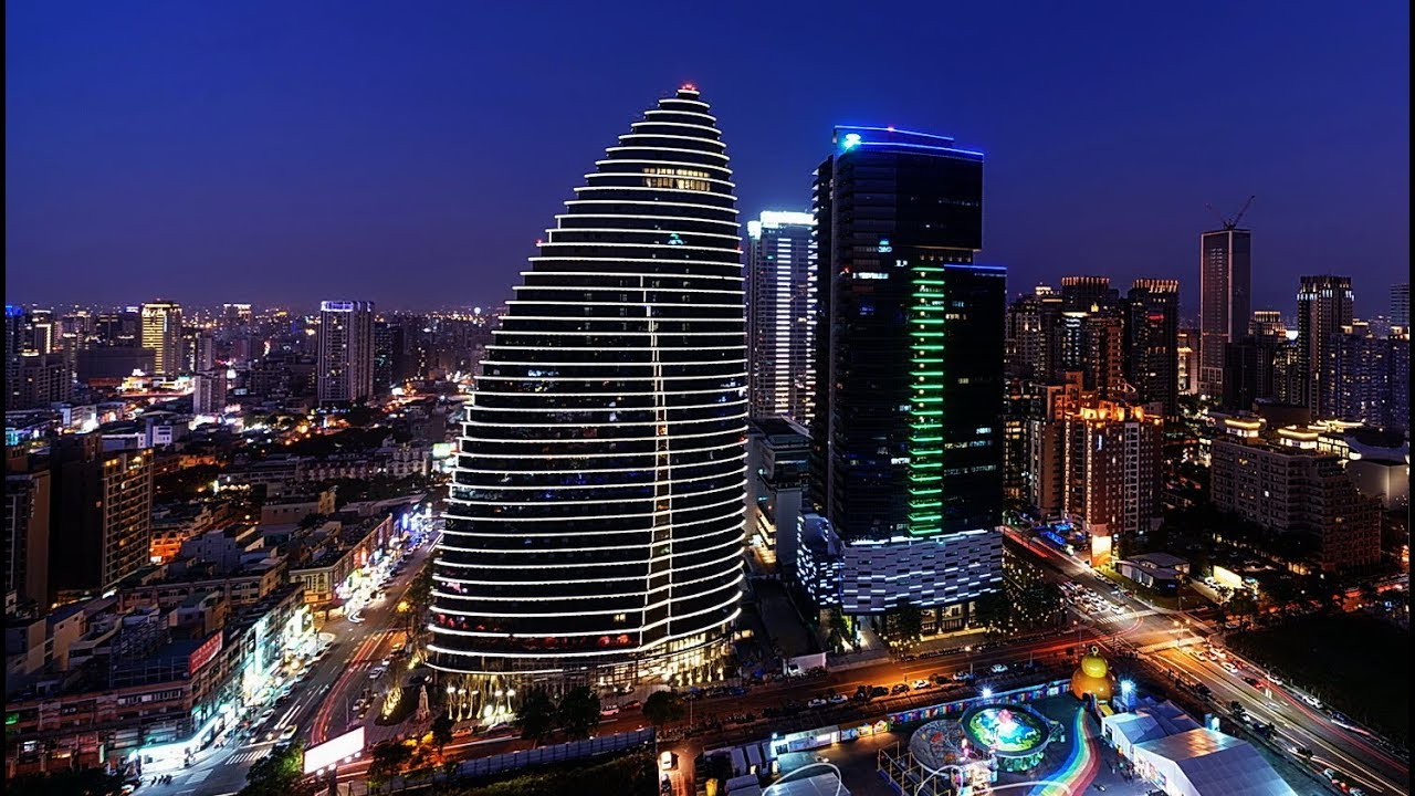 空中攝影~台中市新地標夜景，NTC國家商貿中心，位於七期重劃區，是興富發建設建造的商辦大樓，並由國際建築師事務所Aedas設計。住商不動產 尤 ...