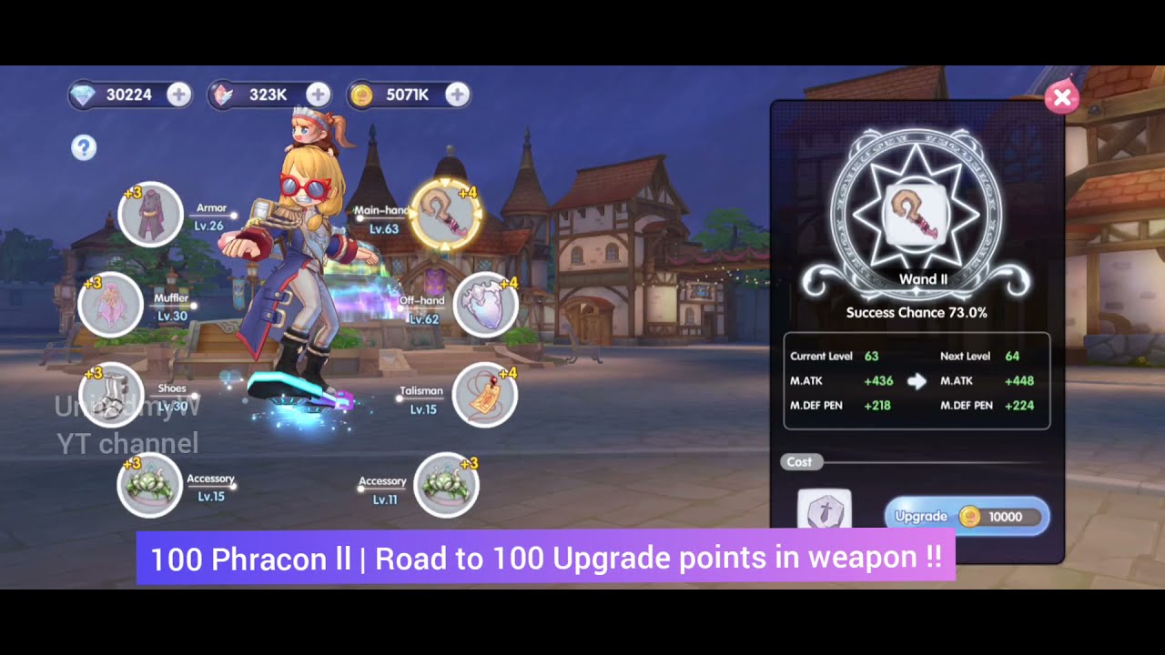 Upgrade Weapon with 100 Phracon II - YouTube