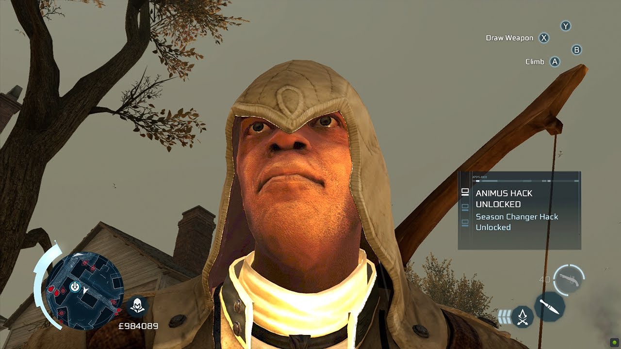 SAMUEL L JACKSON IN AC3!! | Assassin's Creed III Remastered - YouTube