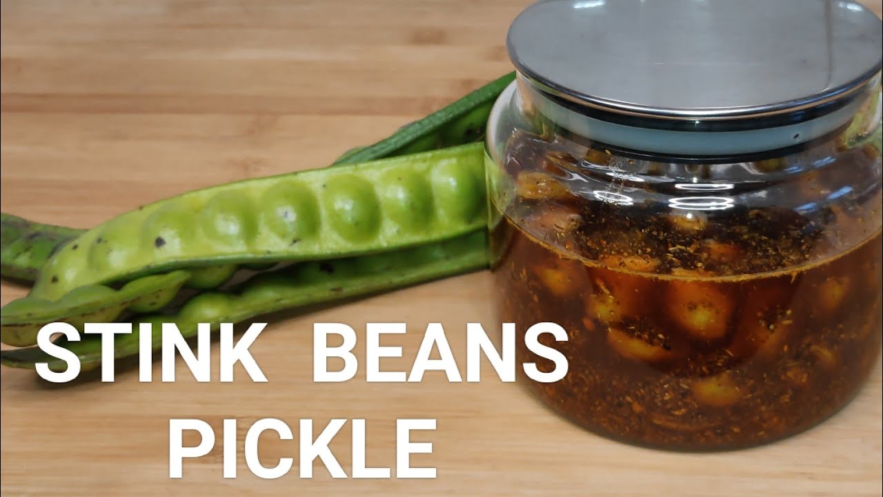 Zawngtah Pickle Siamdan / Stink Beans,Yongchak Pickle Recipe /Mizo ...