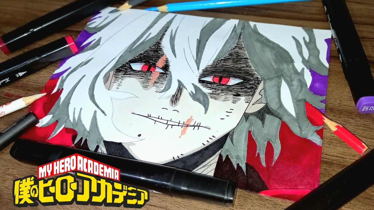 Drawing - Tomura Shigaraki/Desenhando Shigaraki (My Hero Academia 6 ...