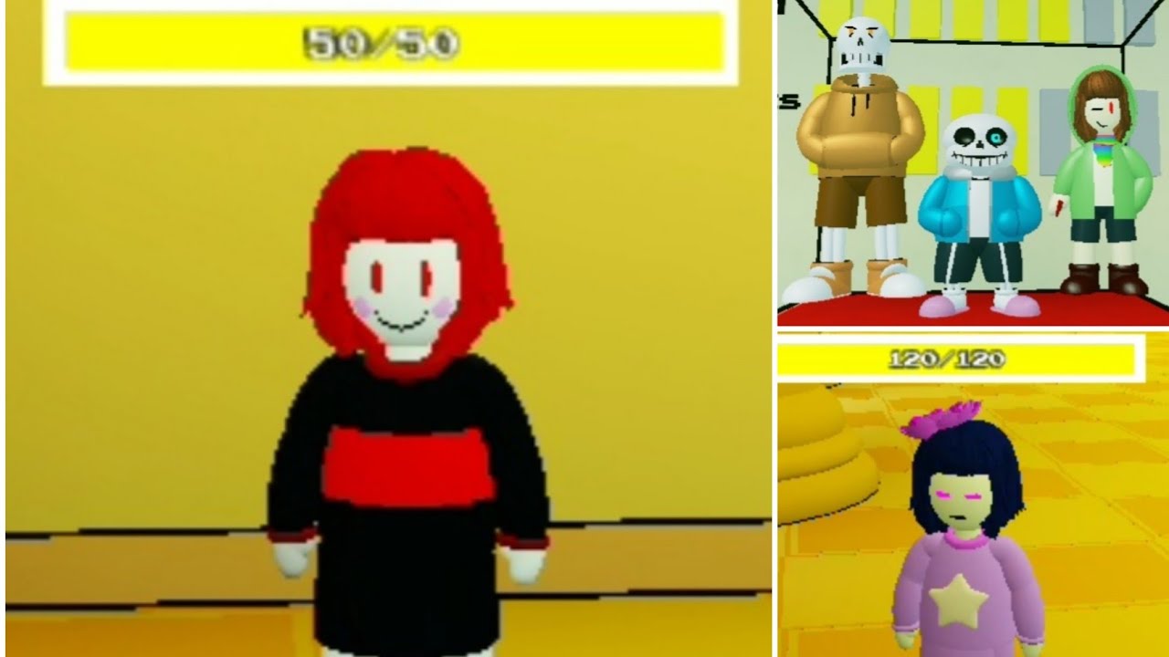 undertale: last side ( bad time trio + codes frisk Japan frisk ) test ...