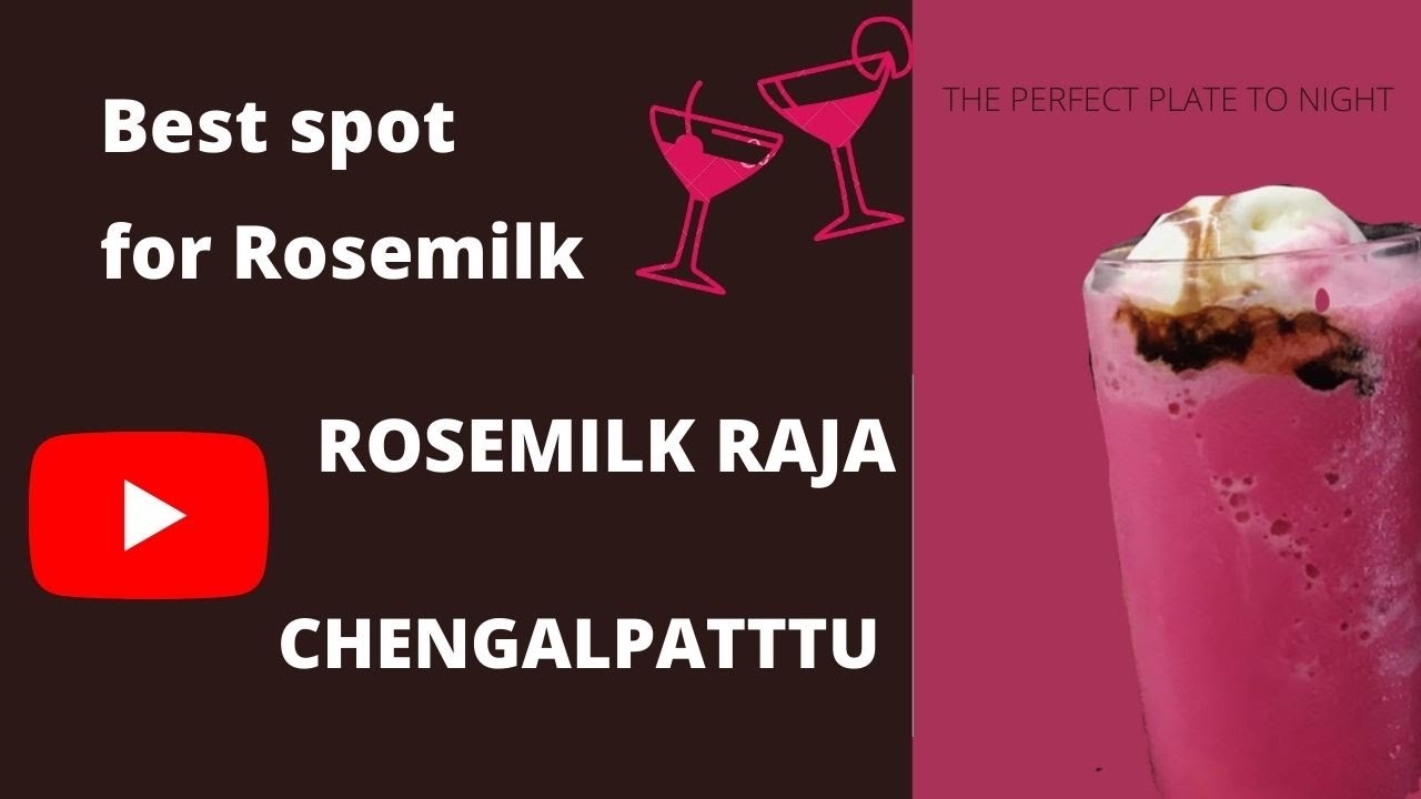 Beat the heat with Cheesy rose milk | rose milk raja| Chengalpattu|the ...