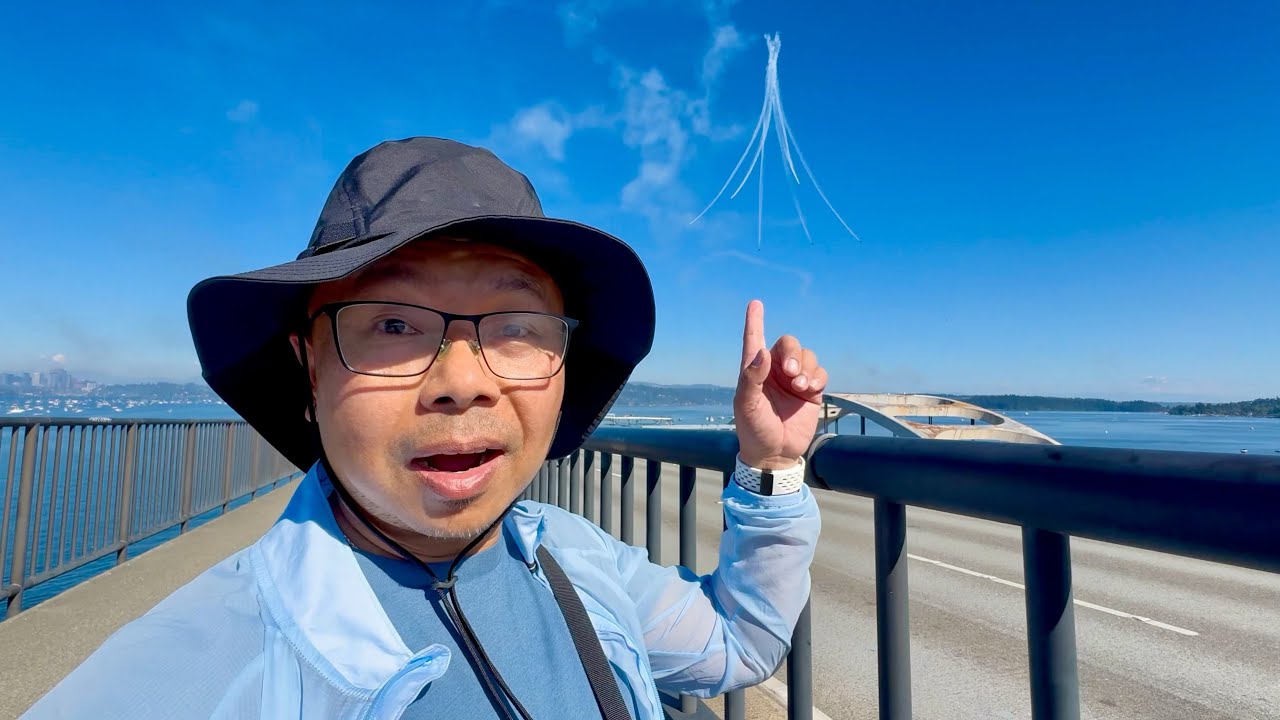 Blue Angels Air Show On Seattle Seafair Sunday 2024 ☀️ - YouTube