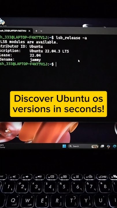 How to Check Ubuntu OS versions using Terminal command!#ubuntu #linux # ...