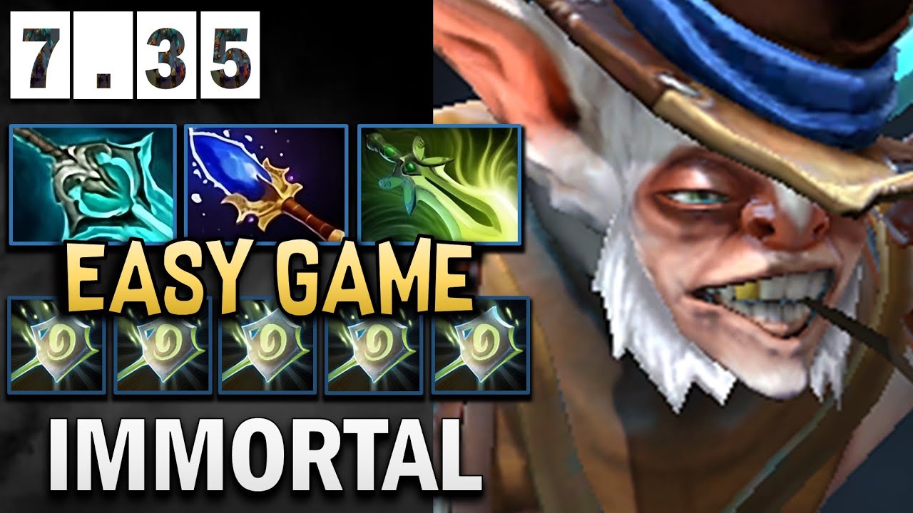 Meepo Gameplay with Disperser - Dota 2 7.35 - YouTube
