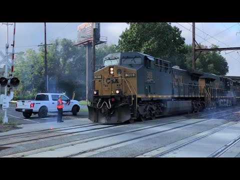 CSXT 8181 Returns To Woodbourne Activation Failures & More - YouTube