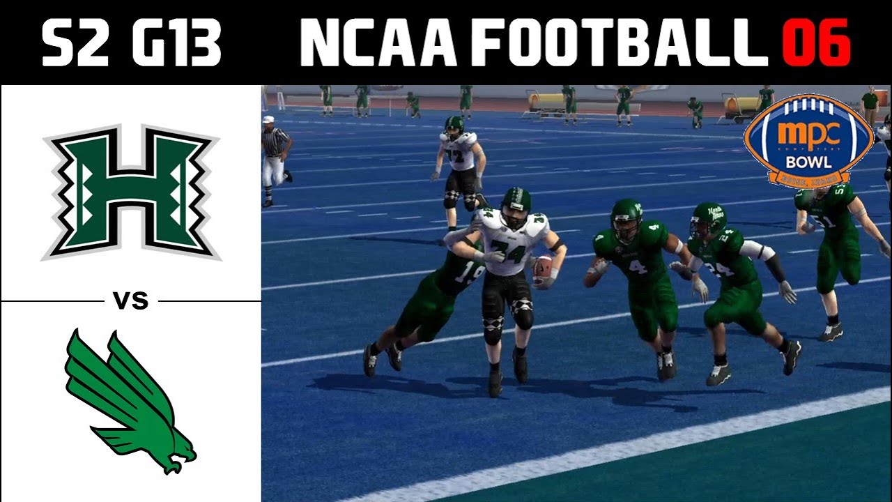 Hawaii vs North Texas: MPC Computers Bowl - S2 G13 - NCAA Football 06 Dynasty - YouTube