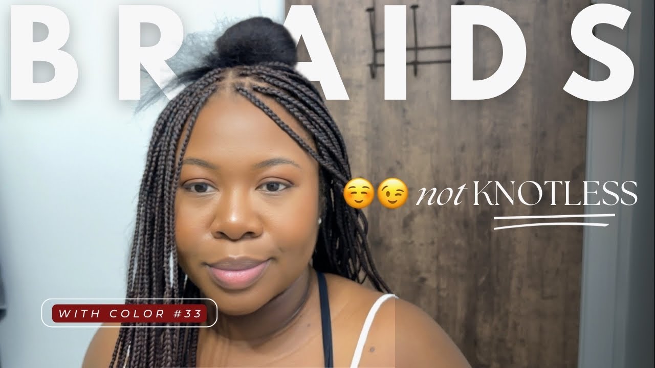 Braid with Me | Color #33 Box Braids - YouTube
