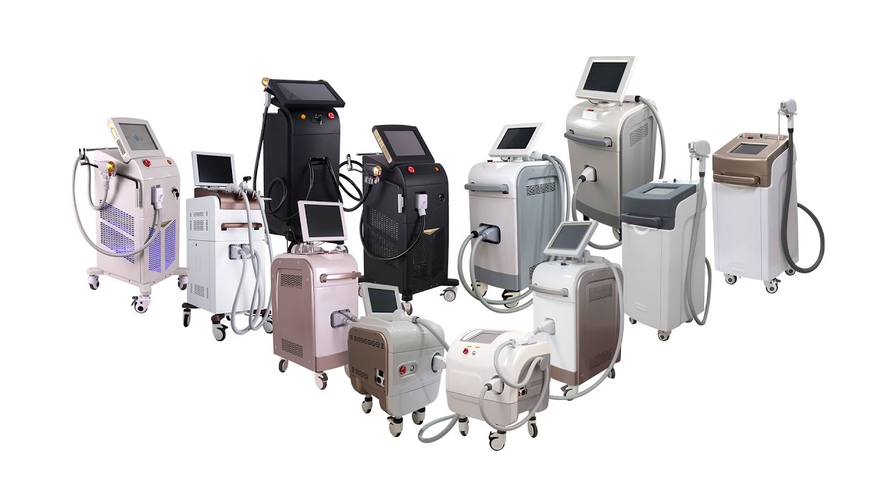 Diode laser machine body case - YouTube
