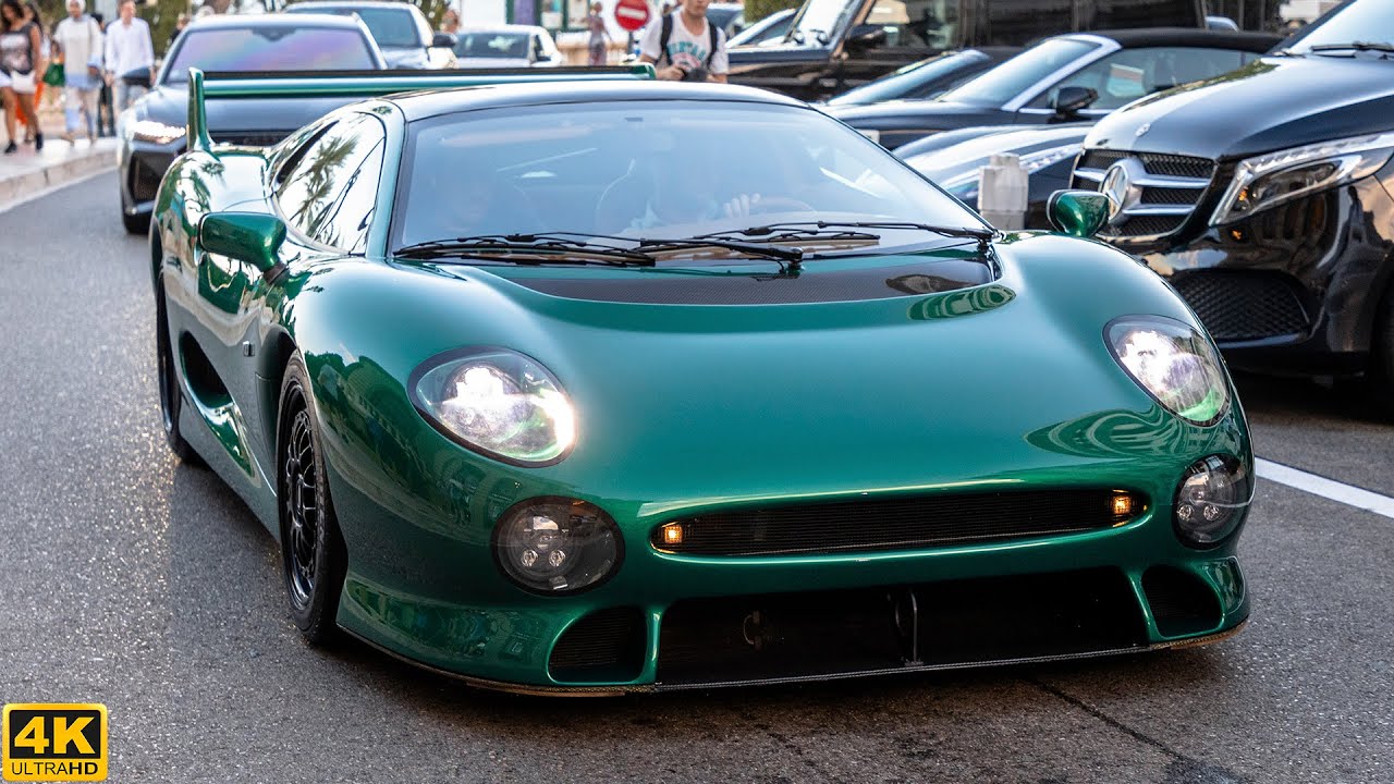 JAGUAR XJ220S TWR | 1 of 6 - OVERVIEW and driving sound [2022 4K] - YouTube