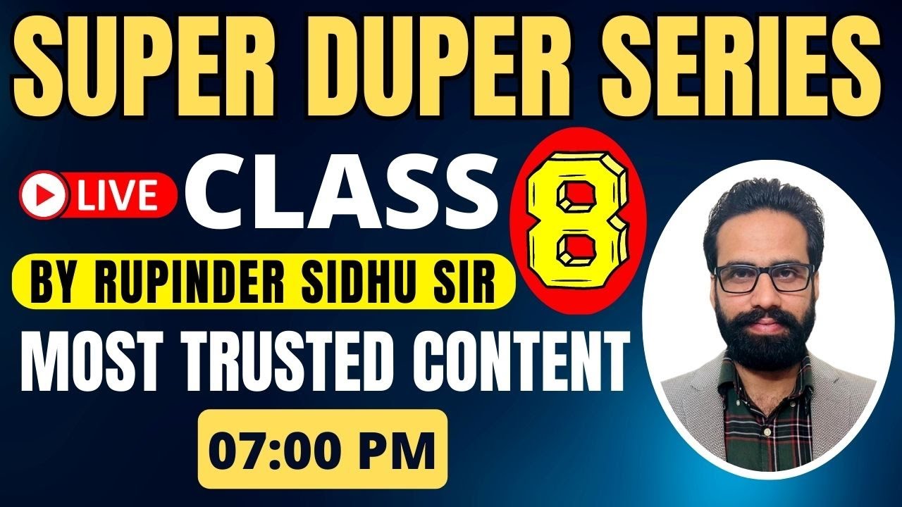 SUPER DUPER SERIES ( 2023 ) || DAY-8 || LIVE 07:00 PM || BY RUPINDER ...