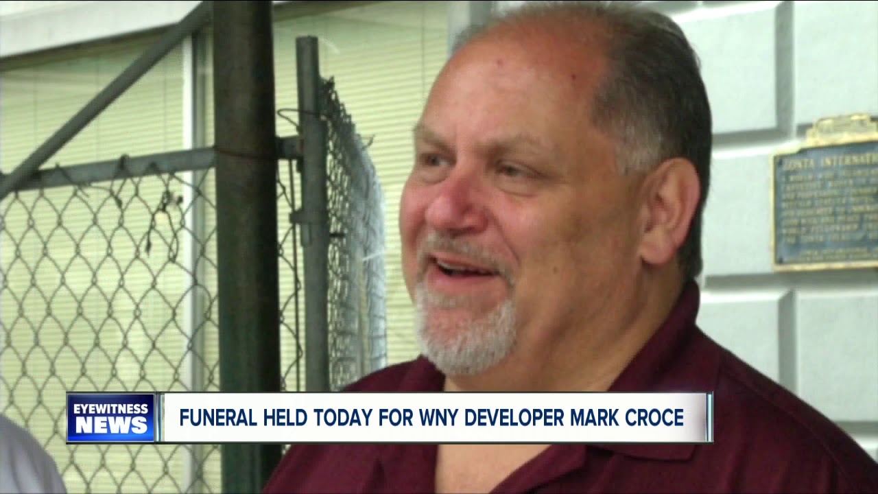 Funeral held for Buffalo developer Mark Croce - YouTube