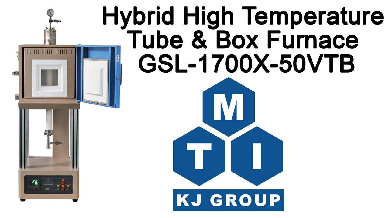 Hybrid High Temperature Tube & Box Furnace (1700 C, 2" OD ) - GSL-1700X ...