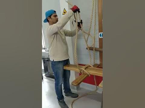 How to correctly rig Bosun chair | type 2 - YouTube