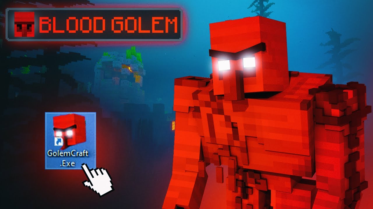 Bilgisayarım ÇÖKTÜ | Blood Golem Minecraft Creepypasta - YouTube
