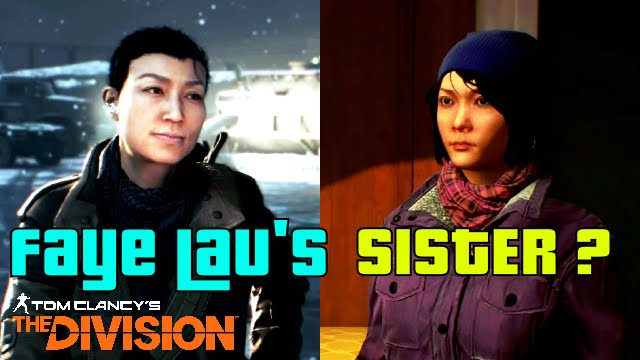 The Division - Faye Lau's Sister: Heather Lau - Gameplay Walkthrough ...