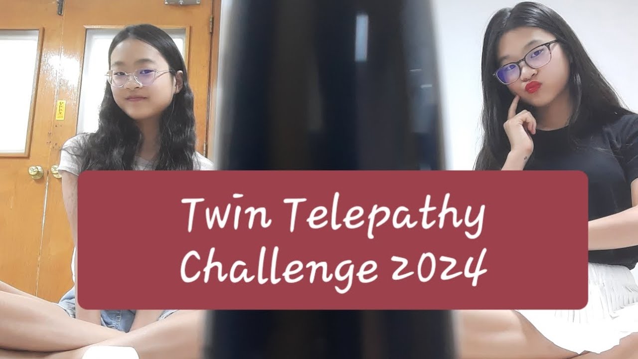 Twin Telepathy Challenge | 2024 - YouTube