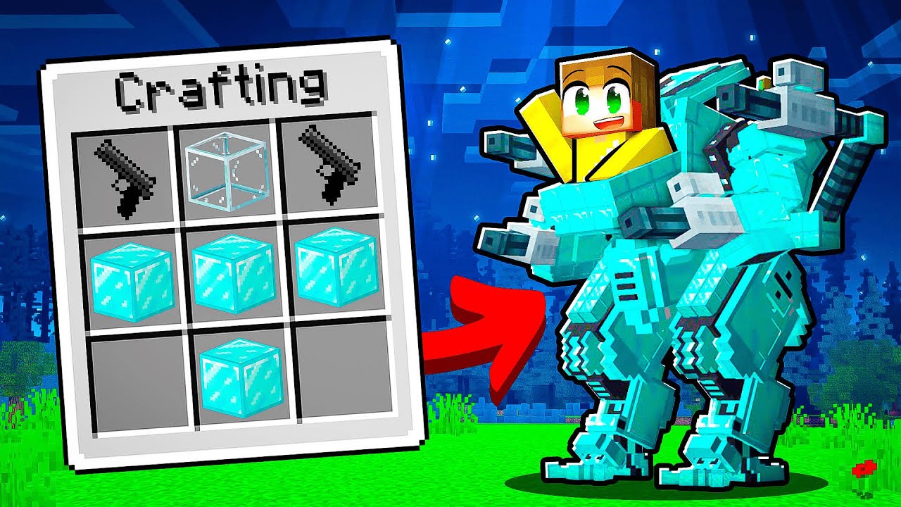 Ik Ben een ROBOT in Minecraft! 🤖 - YouTube