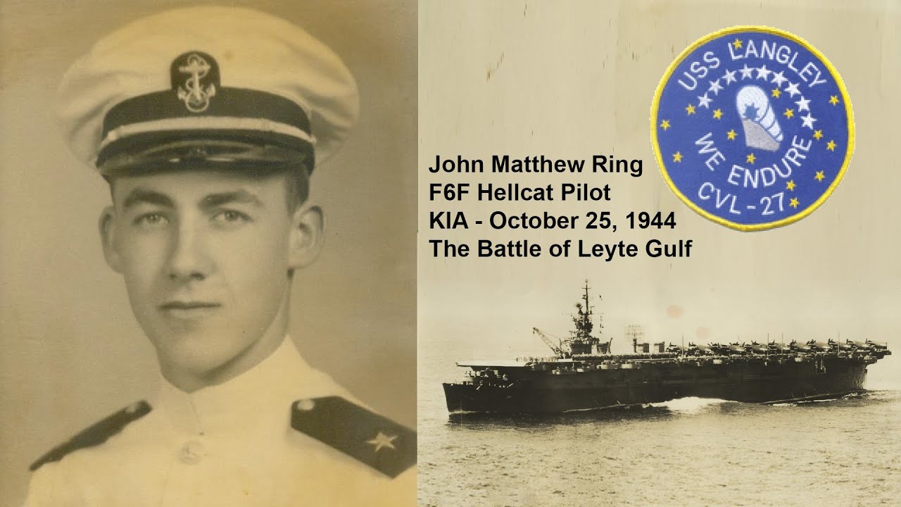 John Matthew "Lonnie" Ring - WWII Fighter Pilot, The Battle of Leyte ...
