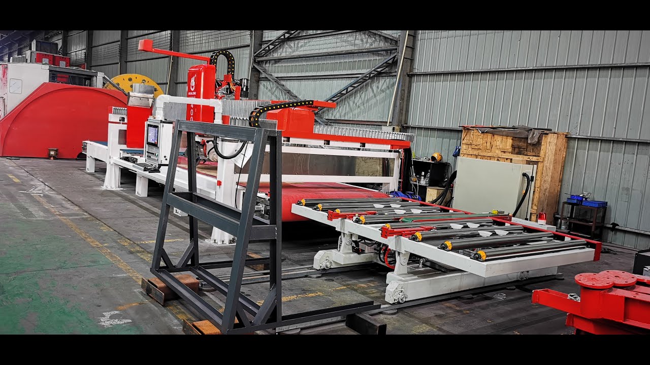 Hualong stone cutting machine production line cnc machine for stone ...