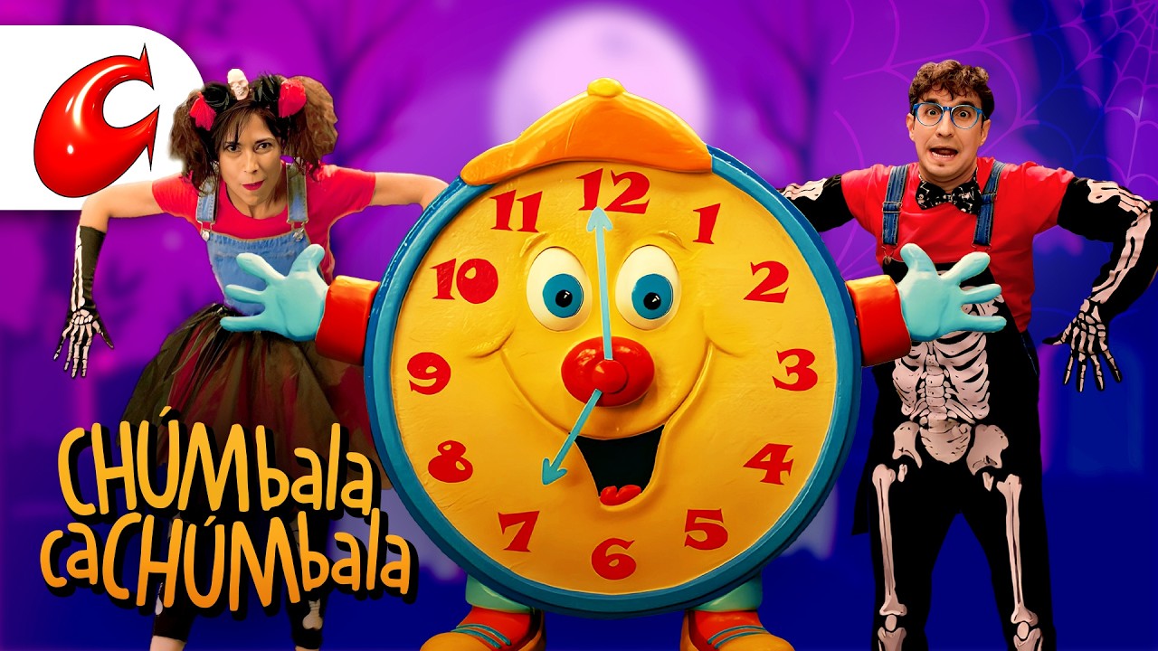 🎶👻 CHÚMBALA CACHÚMBALA 🕰️💀 CantaJuego HALLOWEEN 🎃 | Música Infantil y ...