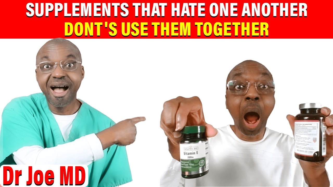 Supplements You Shouldn't Take Together (Avoid These Mixes) - YouTube