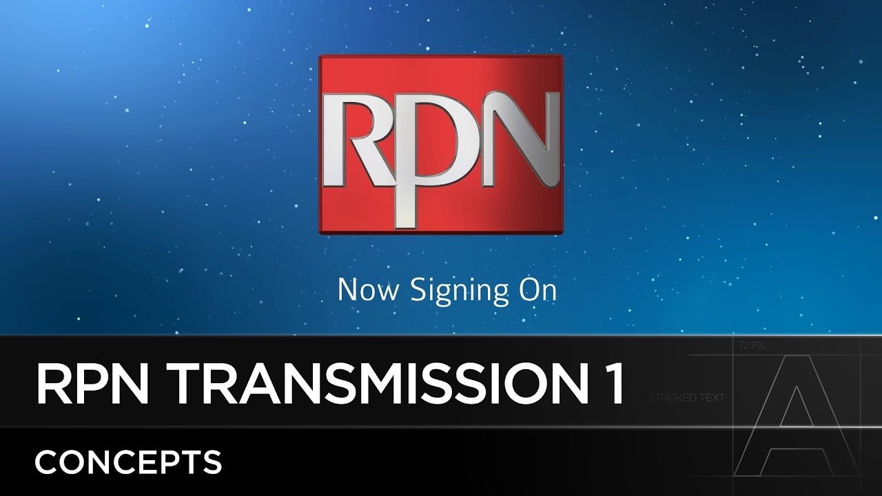 RPN Network Transmission (Sign On) - YouTube
