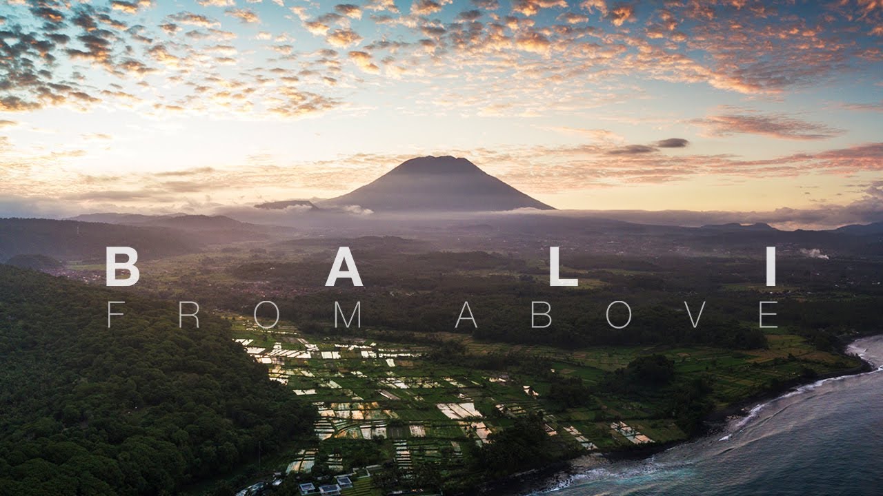 BALI from above - YouTube