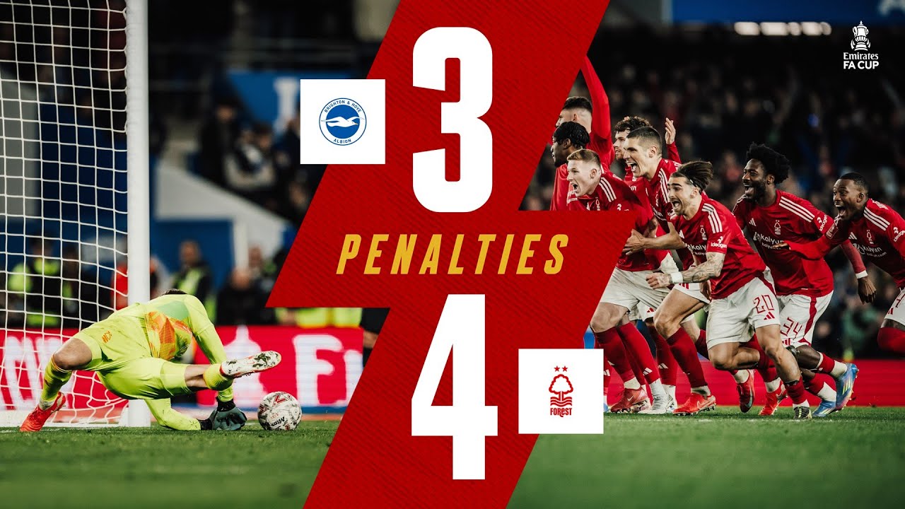 Forest Win on Penalties to Reach Wembley! 🏆 | Penalty Shootout ...