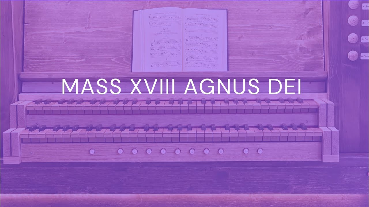 Agnus Dei - XVIII organ version - YouTube