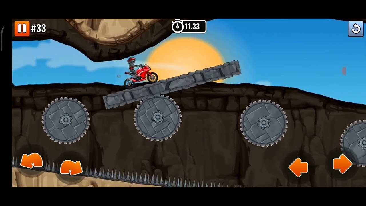 Moto X3M - level 33 gameplay walkthrough - YouTube