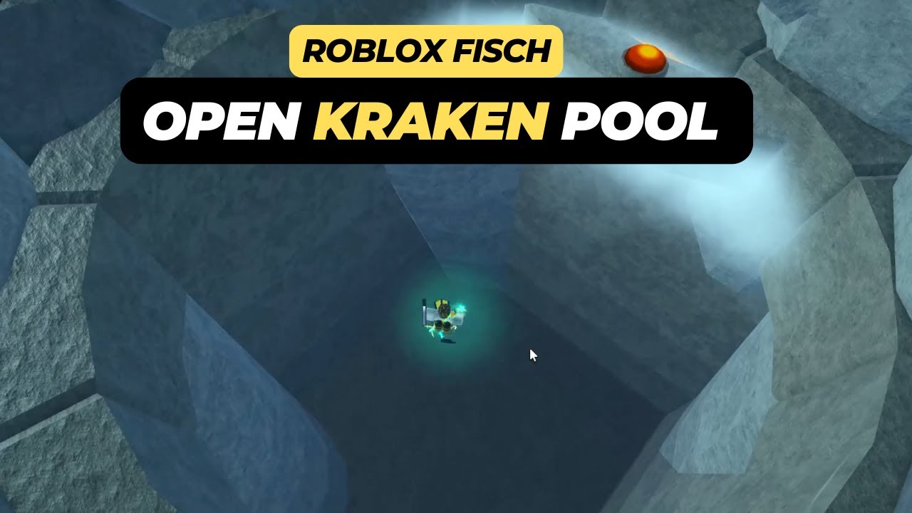 How to Open Kraken Pool in Roblox Fisch - YouTube