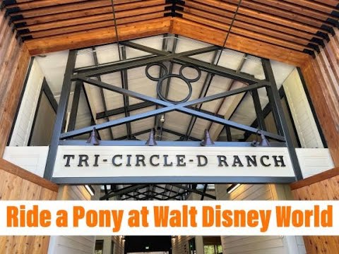 Pony Rides at Walt Disney World * Tri Circle D Ranch * Disney Fort ...